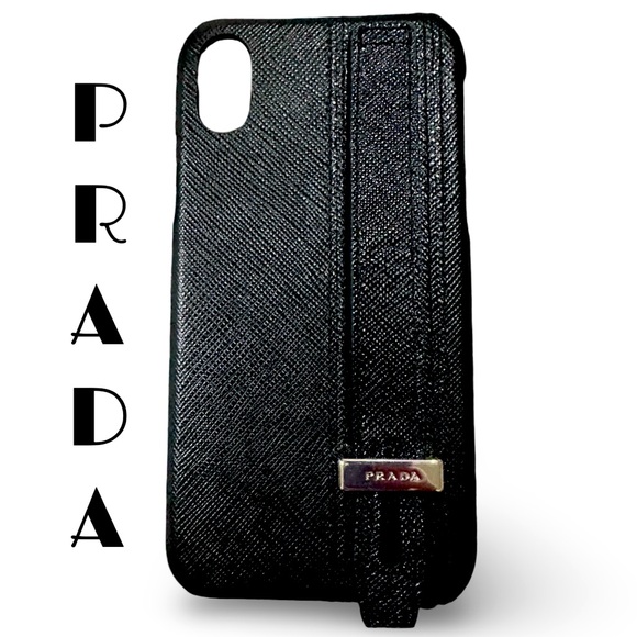 Prada | Accessories | New Prada Iphone X Metallic Strapped Case | Poshmark